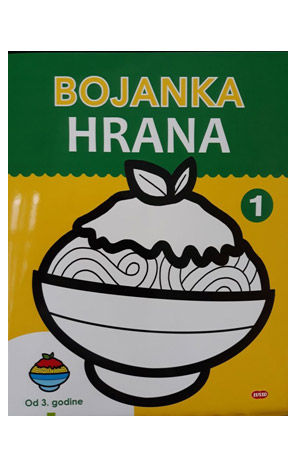 Hoću knjigu - Bojanka: Hrana