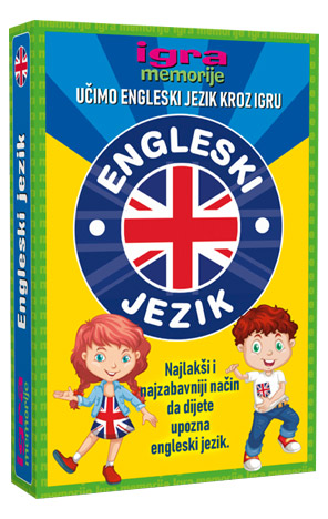 Hoću knjigu - Karte edukativne Engleski jezik