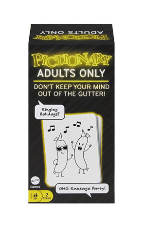 Hoću knjigu - Društvena igra Pictionary za odrasle Mattel