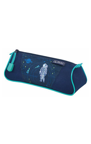 Hoću knjigu - Pernica vrećica trokutasta Space Herlitz